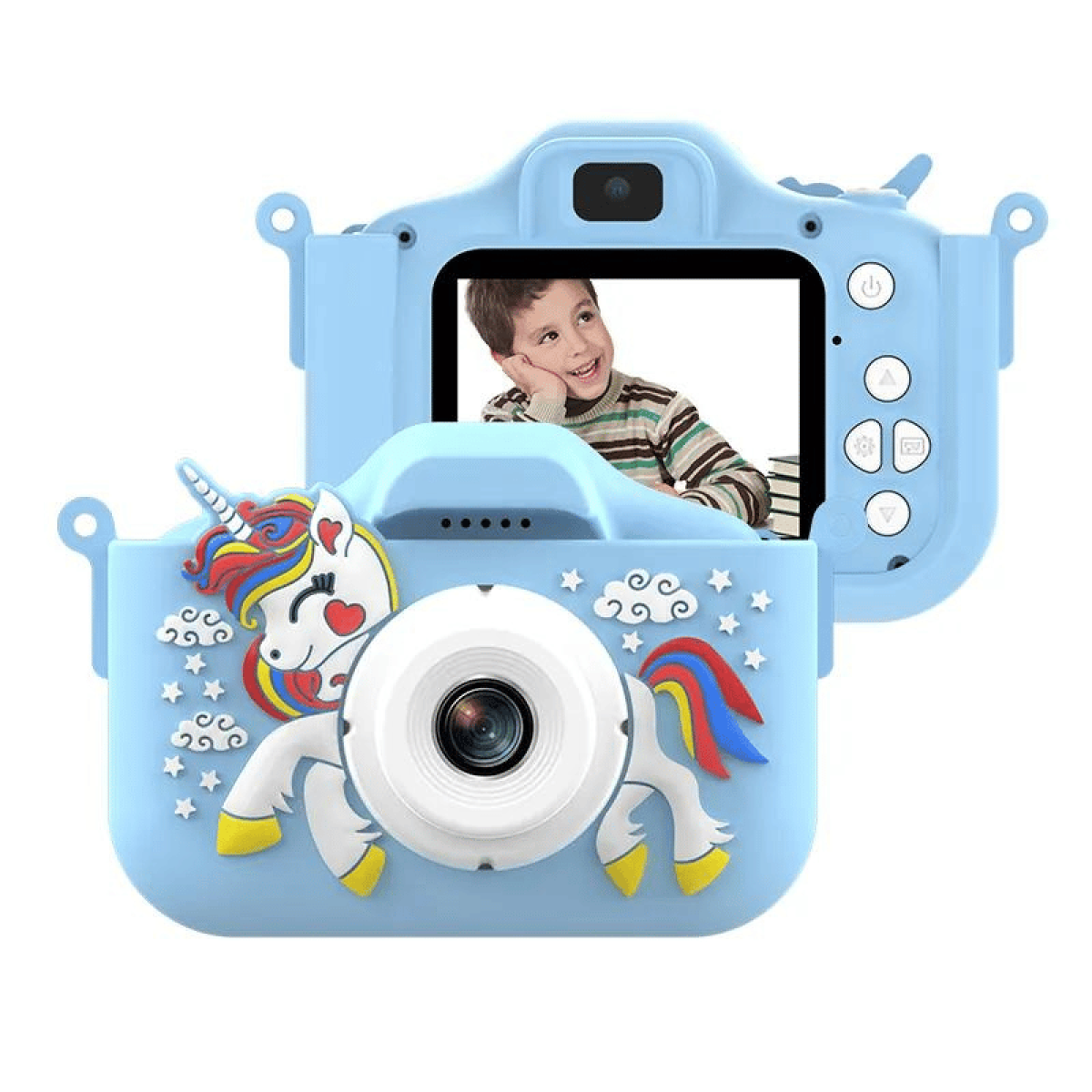 MINI ΨHΦΙΑΚΗ ΠΑΙΔΙΚΗ UNICORN ΦΩΤΟΓΡΑΦΙΚΗ ΜΗΧΑΝΗ ΚΑΜΕΡA RT001 ΜΠΛΕ ...
