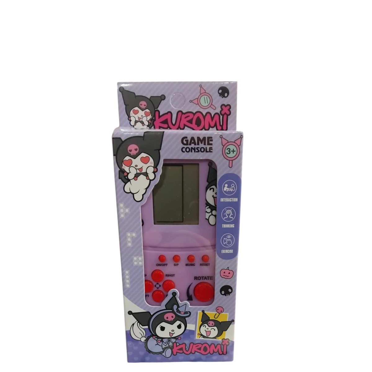 Tetris Kuromi Game Ηλεκτρονική Παιδική Κονσόλα Χειρός για 3+ Ετών 8806 ...
